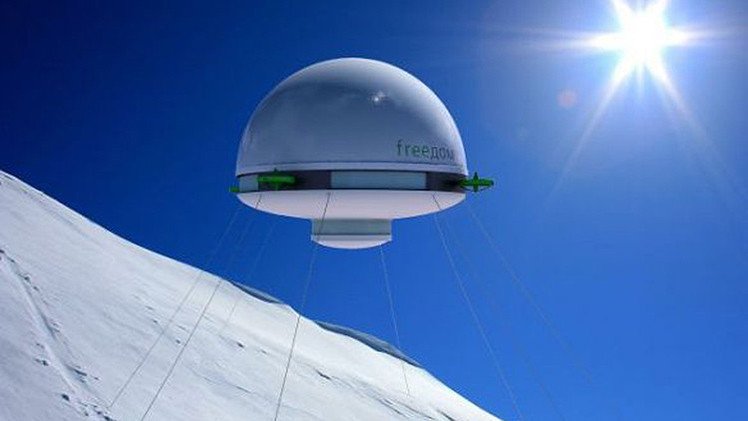 La casa voladora, ¿el futuro hogar de los más ricos? - RT