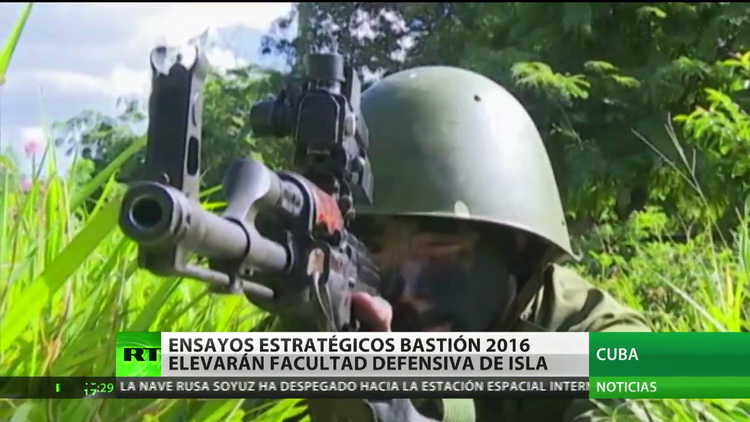 Cuba lleva a cabo el Ejercicio Estratégico Bastión 2016 - RT