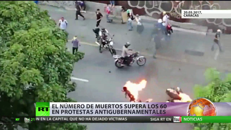El número de muertos supera los 60 en protestas antigubernamentales en ...