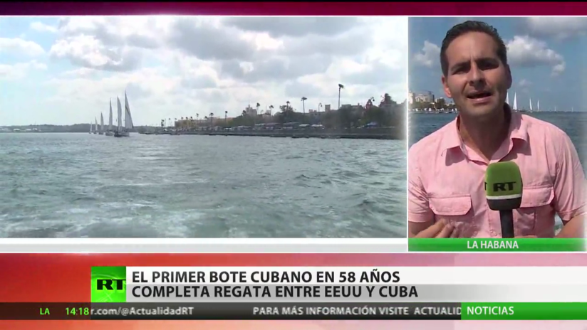 El primer bote cubano en 58 años completa la regata entre EE.UU. y Cuba ...