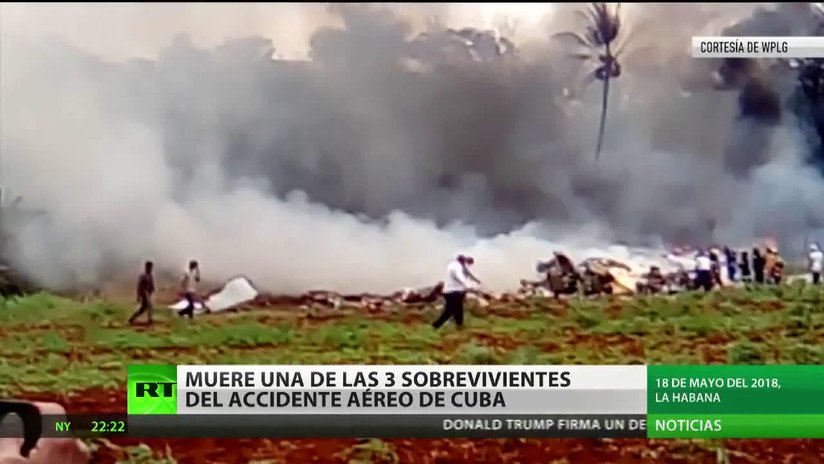Fallece Una De Las Tres Sobrevivientes Del Accidente Aéreo En Cuba Rt