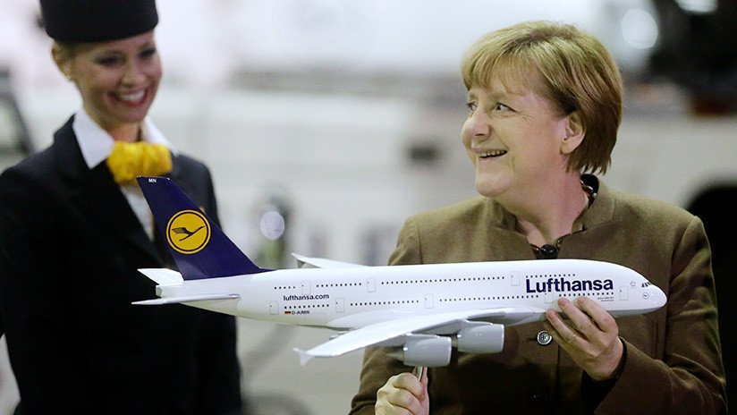 Alemania planea comprar un nuevo avión para Merkel tras el aterrizaje ...
