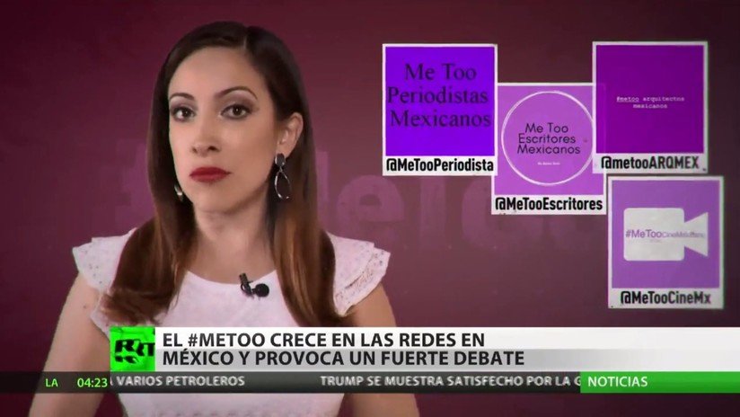 El movimiento 'Me Too' crece en México y provoca un fuerte debate - RT