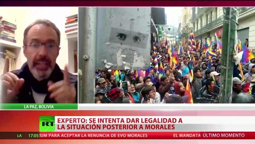 "Se ha intentado darle un manto de legalidad e institucionalidad a Bolivia" - RT