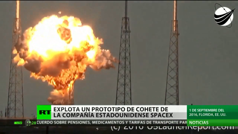 Explota un prototipo de cohete de la empresa estadounidense SpaceX - RT