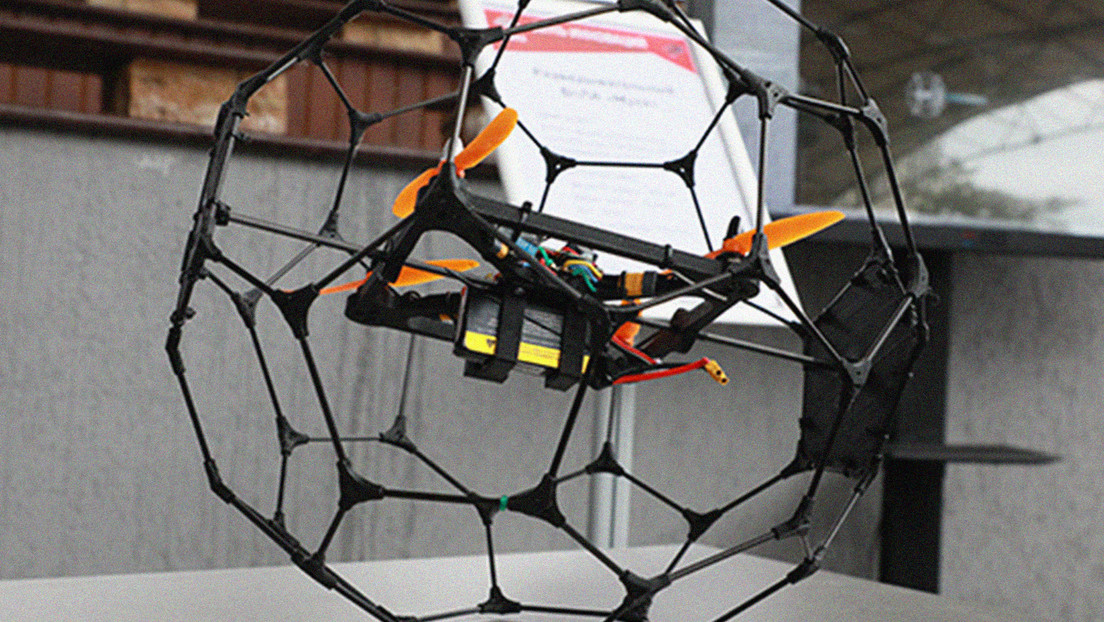 Crean en Rusia un dron 'esférico' para el reconocimiento de espacios ...