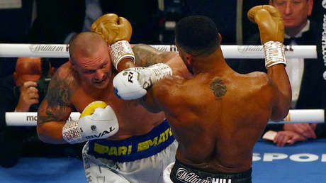 Anthony Joshua fue hospitalizado por sospecha de una fractura en la ...