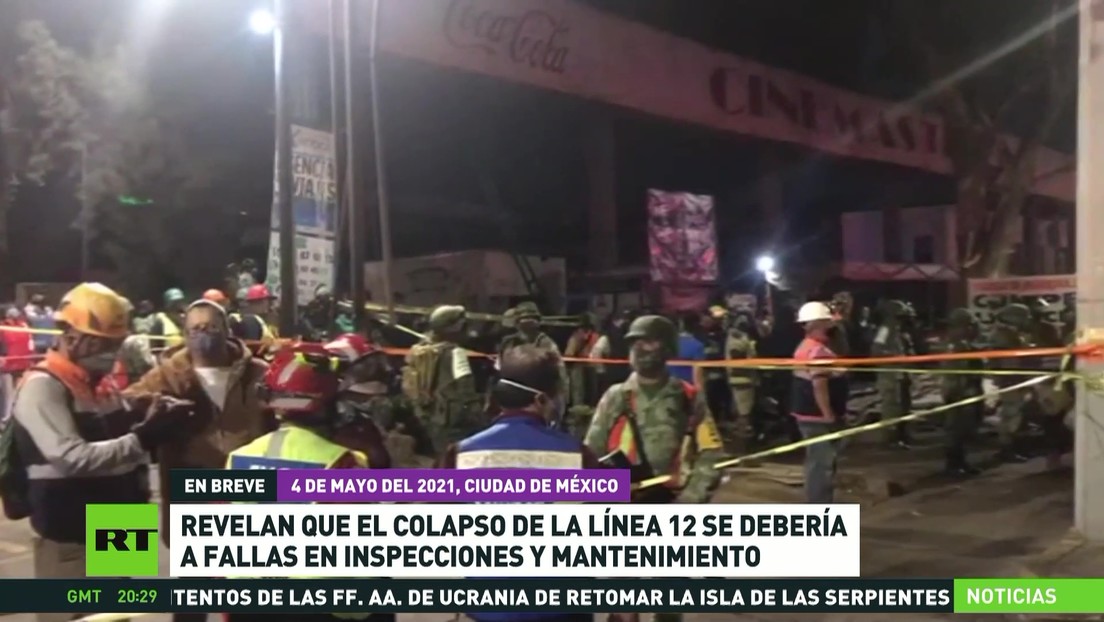 Revelan que el colapso de la línea 12 del metro de la Ciudad de México ...