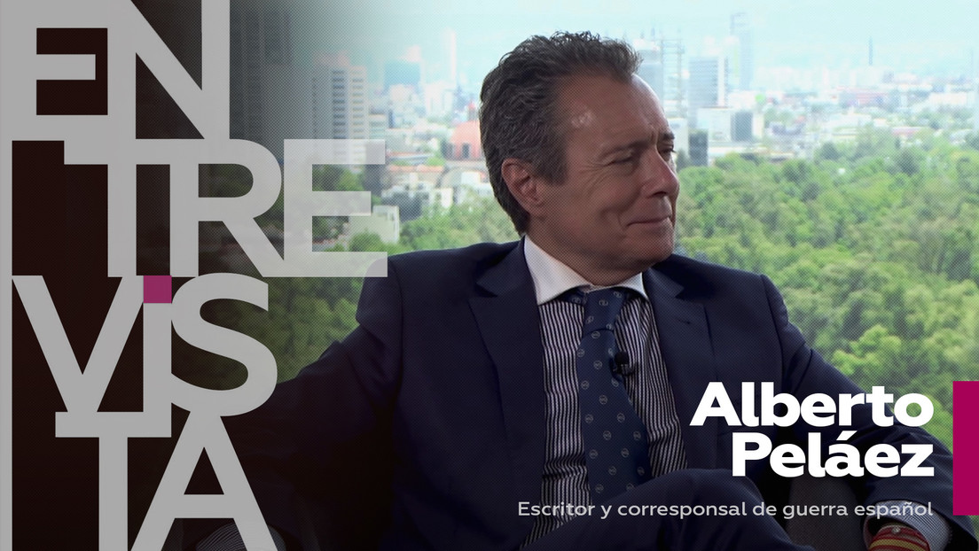Alberto Peláez, escritor y corresponsal de guerra español: "Es muy ...