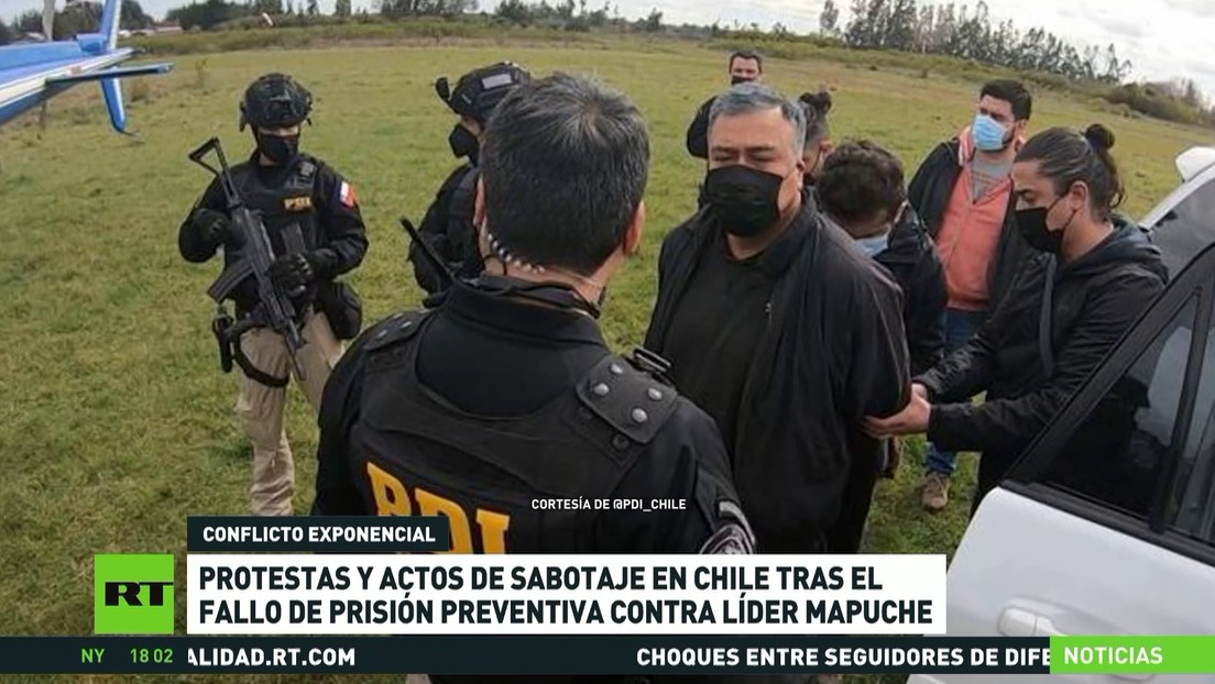 Protestas y actos de sabotaje en Chile tras el fallo de prisión ...