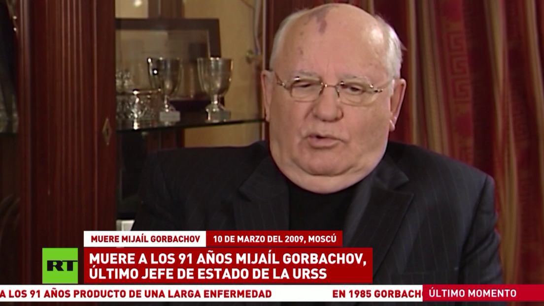 Muere A Los 91 Años Mijaíl Gorbachov último Jefe De Estado De La Urss Rt