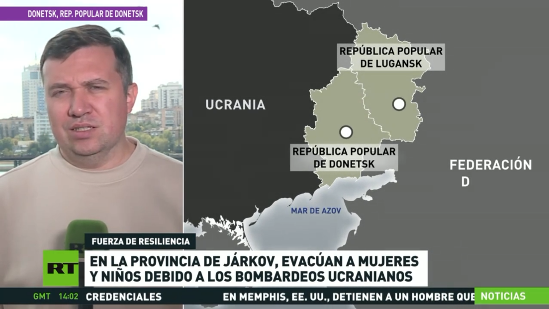 En la provincia de Járkov evacuan a mujeres y niños debido a los ...