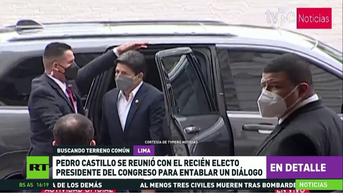 El presidente de Perú se reúne con el nuevo titular del Congreso - RT