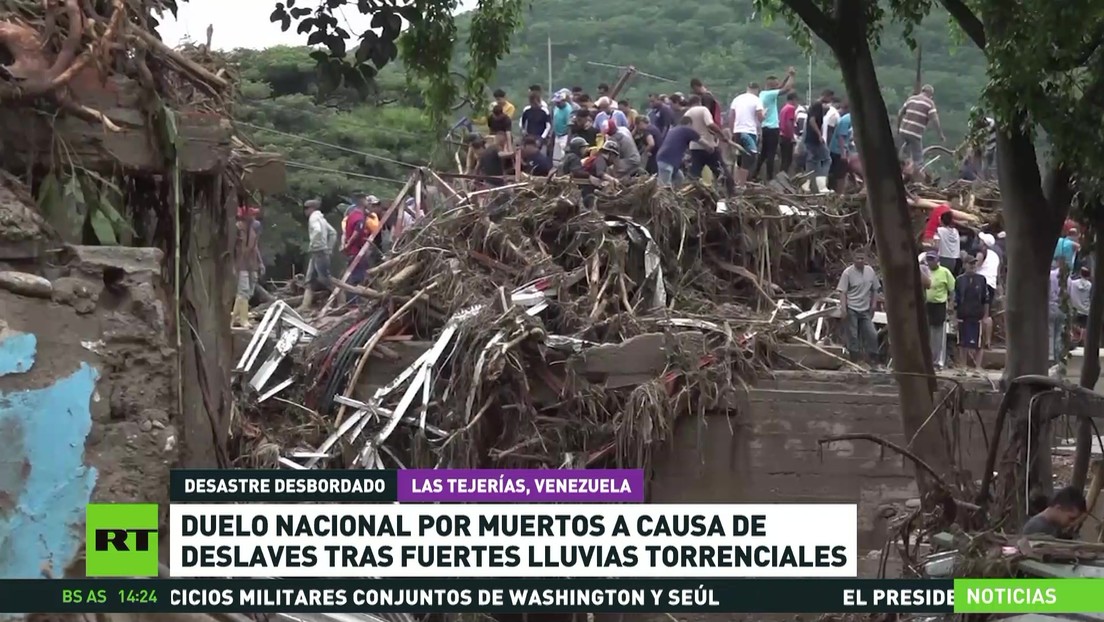 Duelo nacional en Venezuela por fallecidos a causa de deslaves tras ...