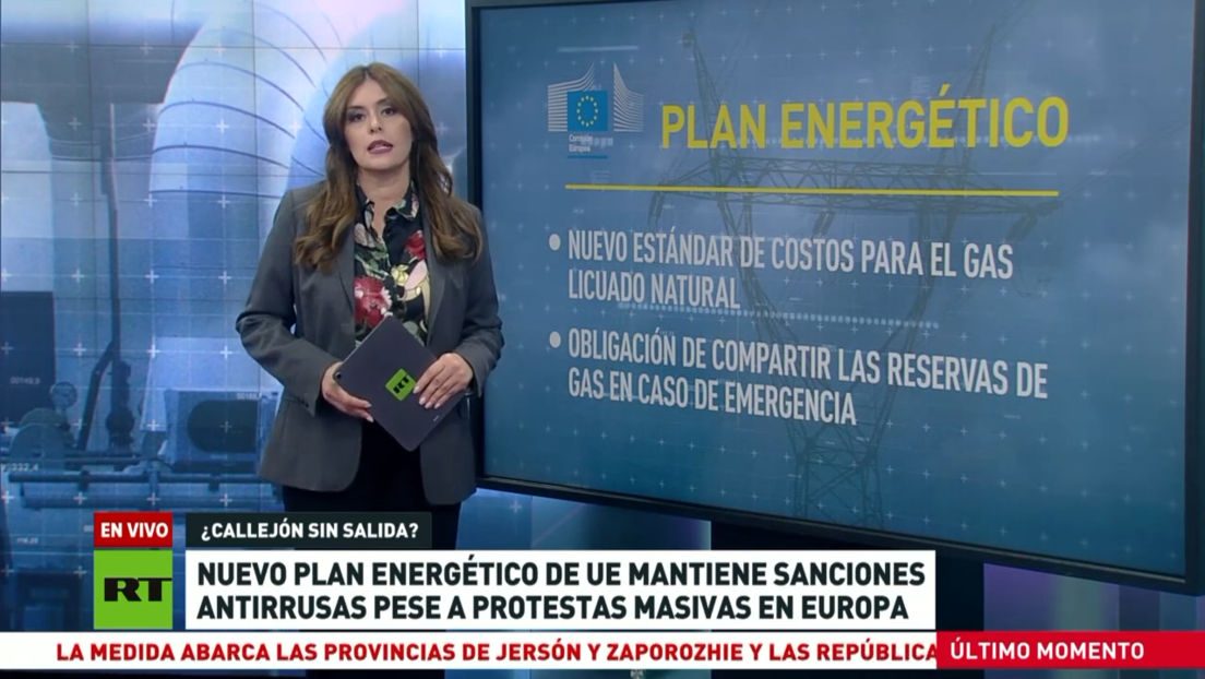 Nuevo plan energético de la UE mantiene sanciones antirrusas pese a ...