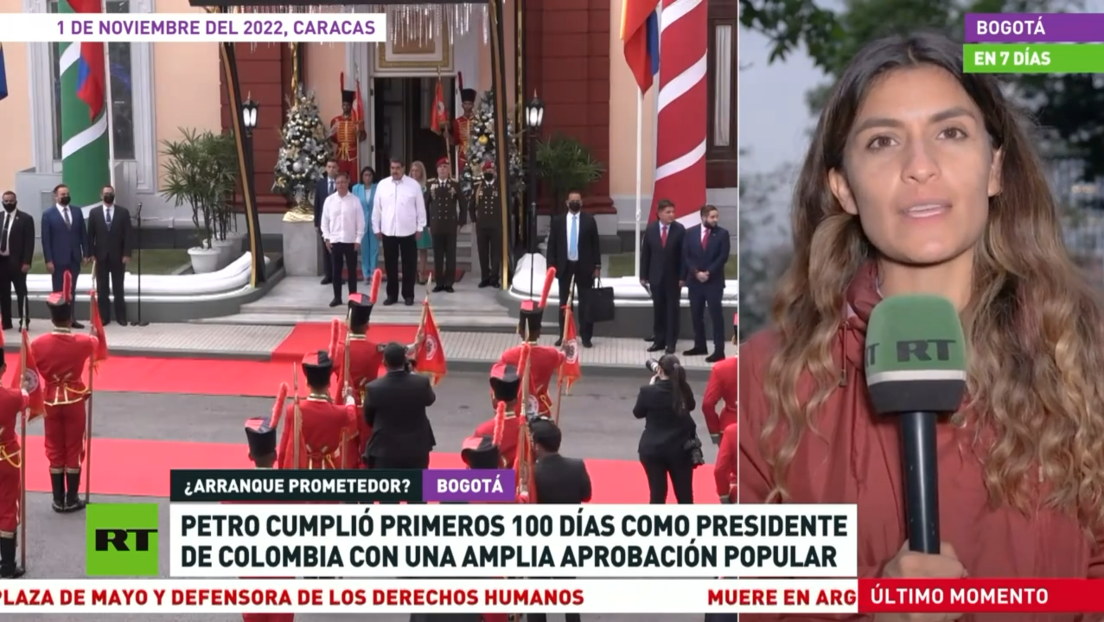 Petro cumplió sus primeros 100 días como presidente de Colombia con una ... Petro cumplió sus primeros 100 días como presidente de Colombia con una ...