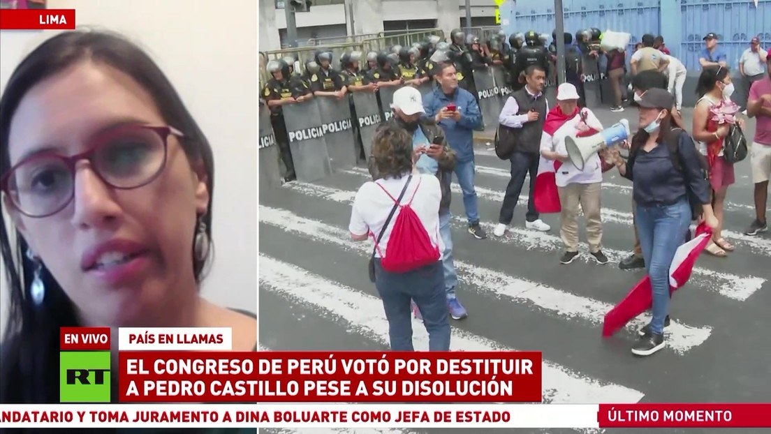 Activista: El intento de Castillo de disolver el Congreso estaba "fuera ...