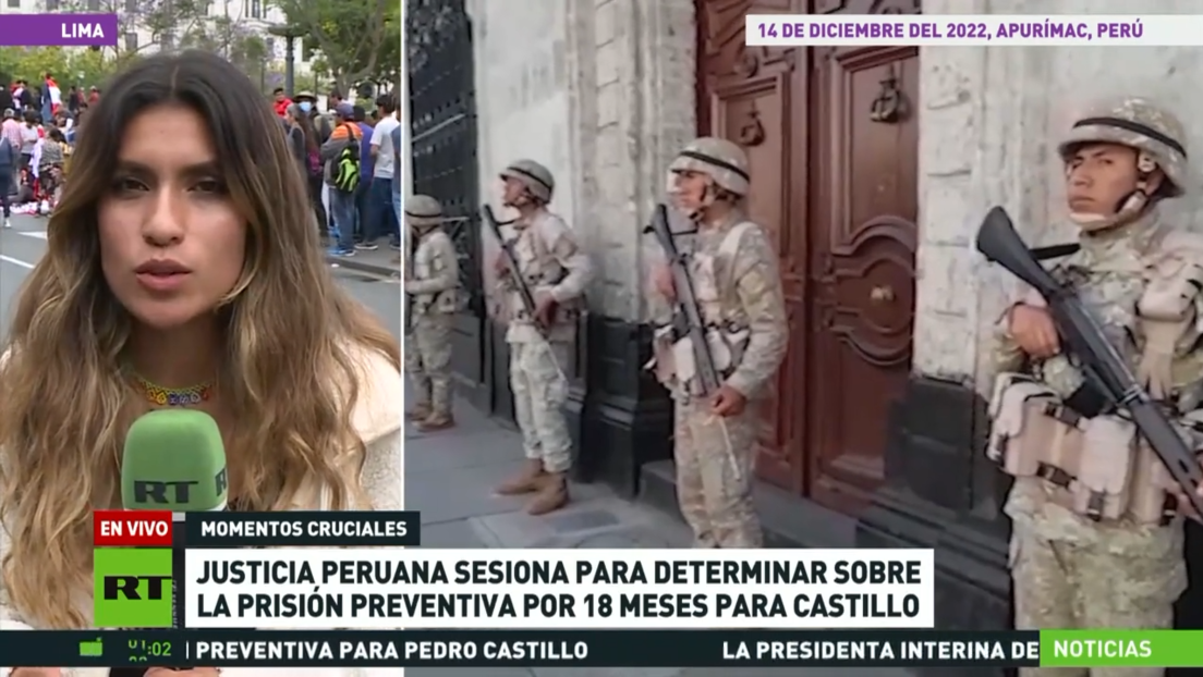La Justicia peruana sesiona para determinar sobre la prisión preventiva ...