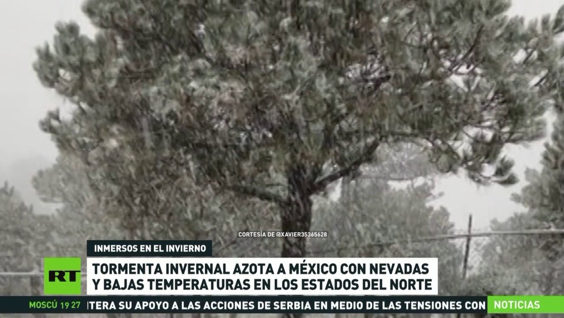 Tormenta invernal azota a México con nevadas y bajas temperaturas en ...