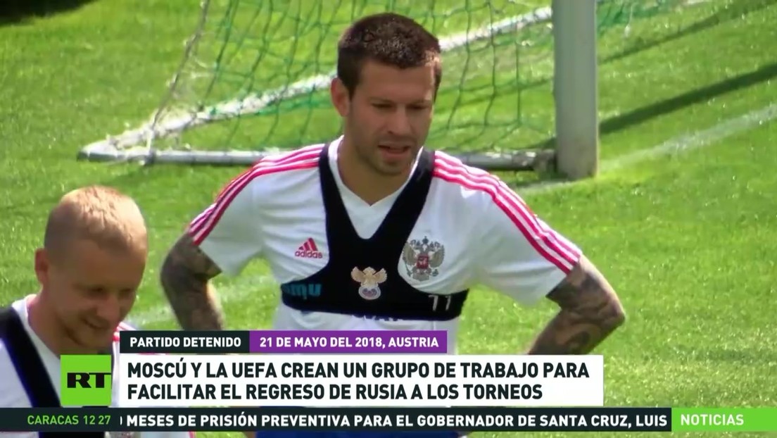 Moscú y la UEFA crean un grupo de trabajo para facilitar el regreso de ...