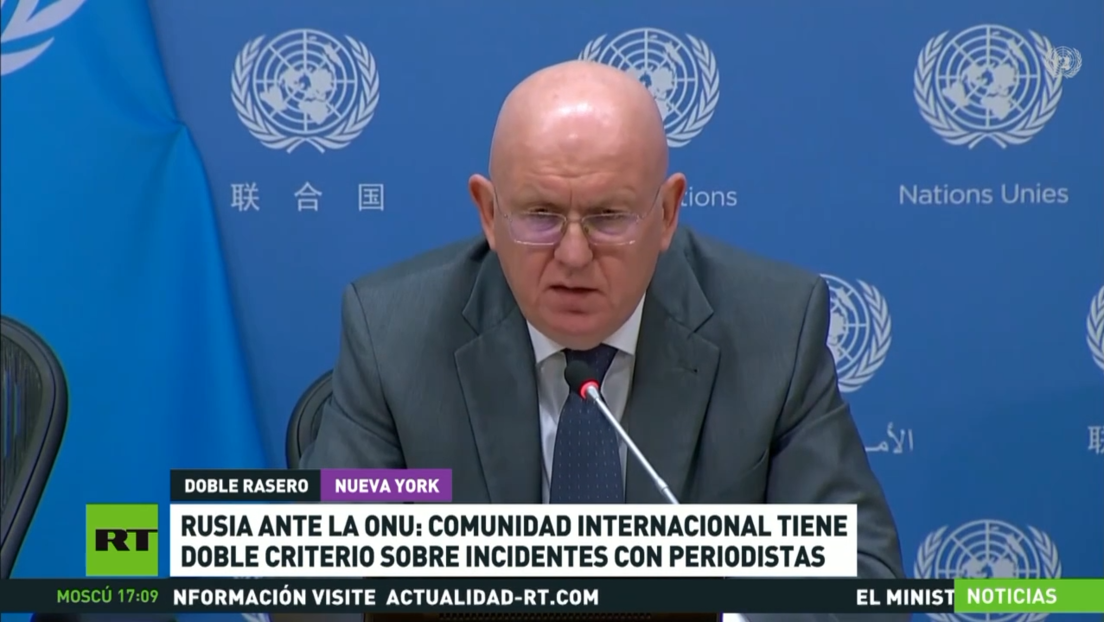 Rusia ante la ONU: La comunidad internacional tiene un doble criterio ...