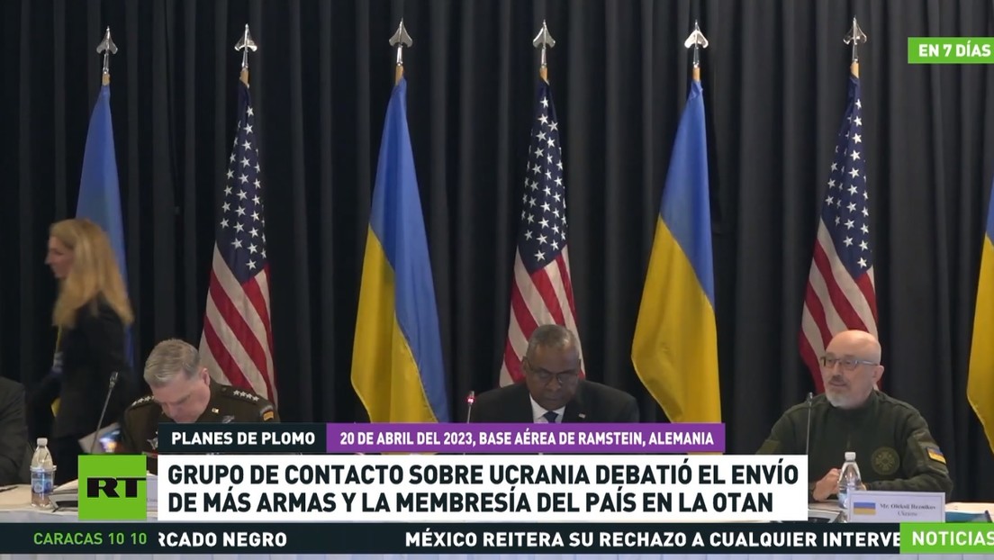 El Grupo de Contacto sobre Ucrania debate el envío de más apoyo militar ...