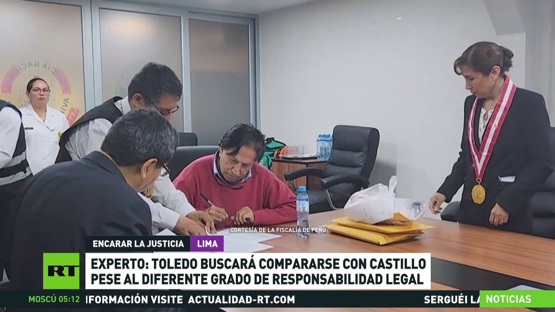 El Expresidente Peruano Toledo Fue Sometido Al Control De Identidad Y