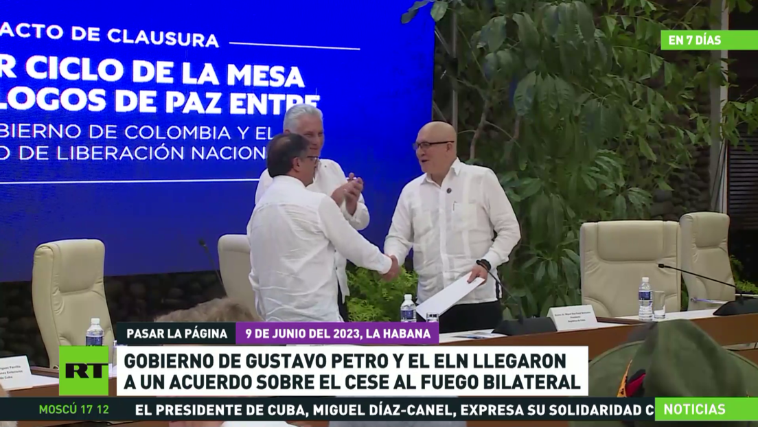 El Gobierno Colombiano Y El Eln Llegan A Un Acuerdo Sobre El Cese De