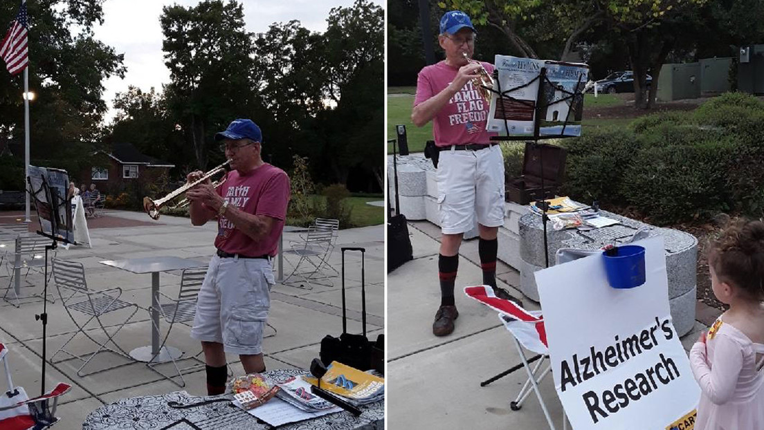 Empresario retirado se vuelve músico callejero y dona sus ganancias ...