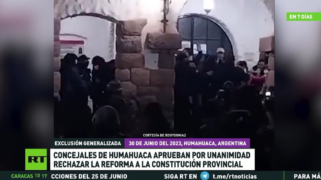 Continúan las protestas sociales en la provincia argentina de Jujuy - RT