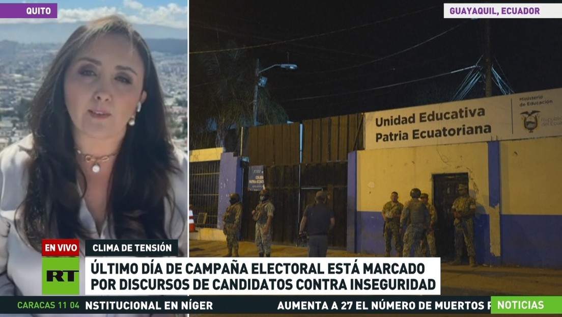 Inicia votación en elecciones anticipadas en Ecuador con el sufragio de los presos sin sentencia ...