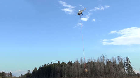VIDEO: Un helicóptero no tripulado japonés levanta una carga récord con ...
