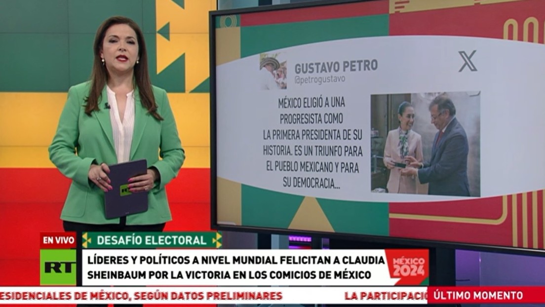 Líderes Y Políticos A Nivel Mundial Felicitan A Claudia Sheinbaum Por