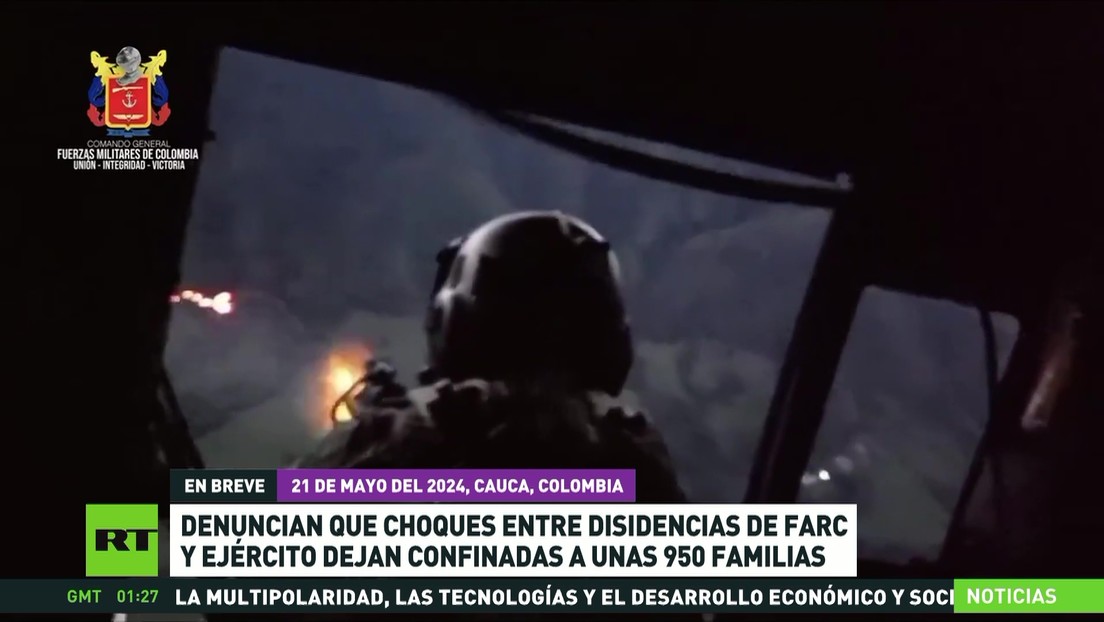 Choques entre disidencias de las FARC y Ejército de Colombia dejan confinadas a 950 familias - RT