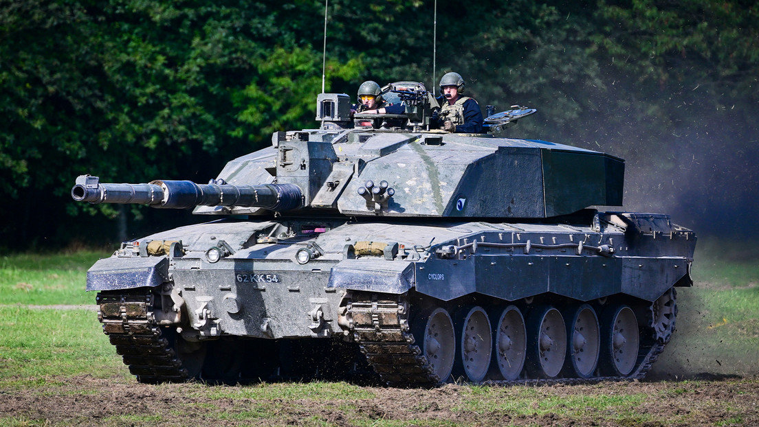 Reino Unido traslada tanques Challenger 2 a zona fronteriza con Rusia - RT