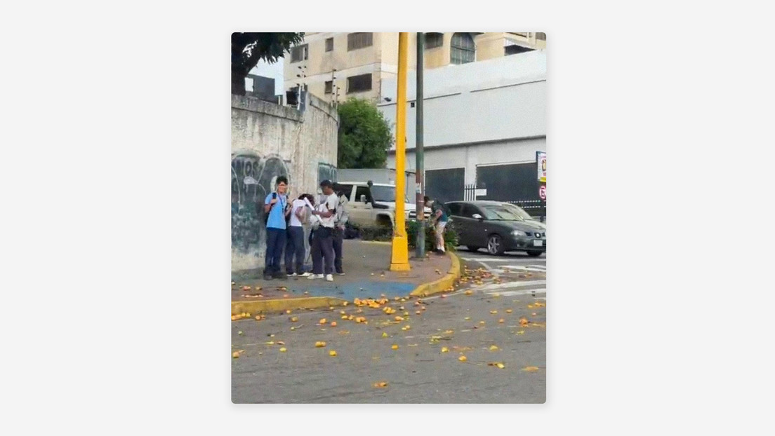 'Lluvia de mangos' sacude a una capital suramericana (VIDEO) - RT