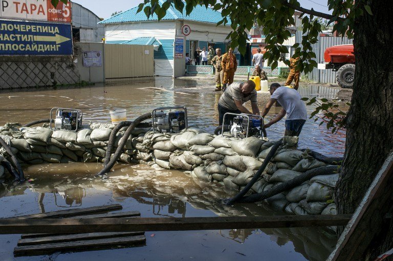 Fotos: La capital del Lejano Oriente de Rusia espera su evacuación - RT