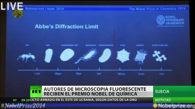 Investigadores de la microscopia fluorescente reciben el premio Nobel ...