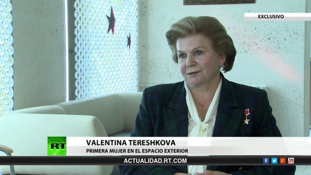 Entrevista exclusiva con Valentina Tereshkova, la primera mujer en el ...