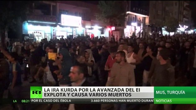 Turquía Los Disturbios En La Comunidad Kurda Por El Avance Del Ei