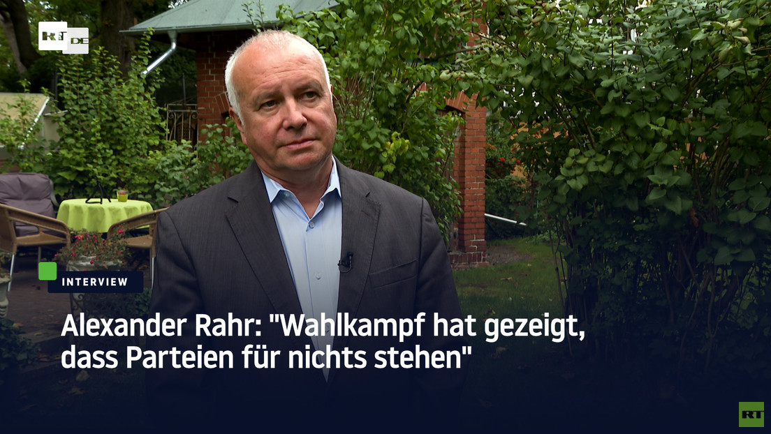 Interview mit Alexander Rahr zur Bundestagswahl: "Die Parteien stehen ...