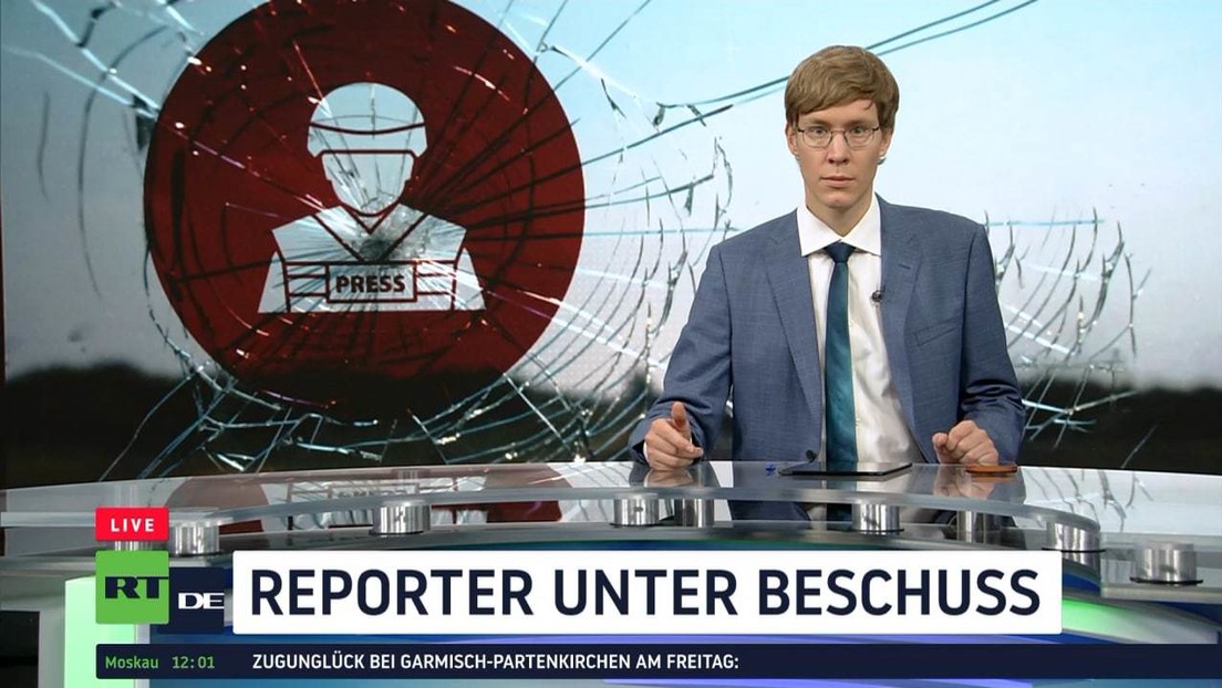 Ukraine-Krieg: Journalisten geraten unter Beschuss – RT-Reporter ...
