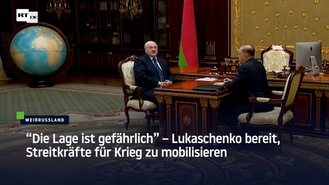 "Die Lage ist gefährlich" – Lukaschenko bereit, Streitkräfte für Krieg ...