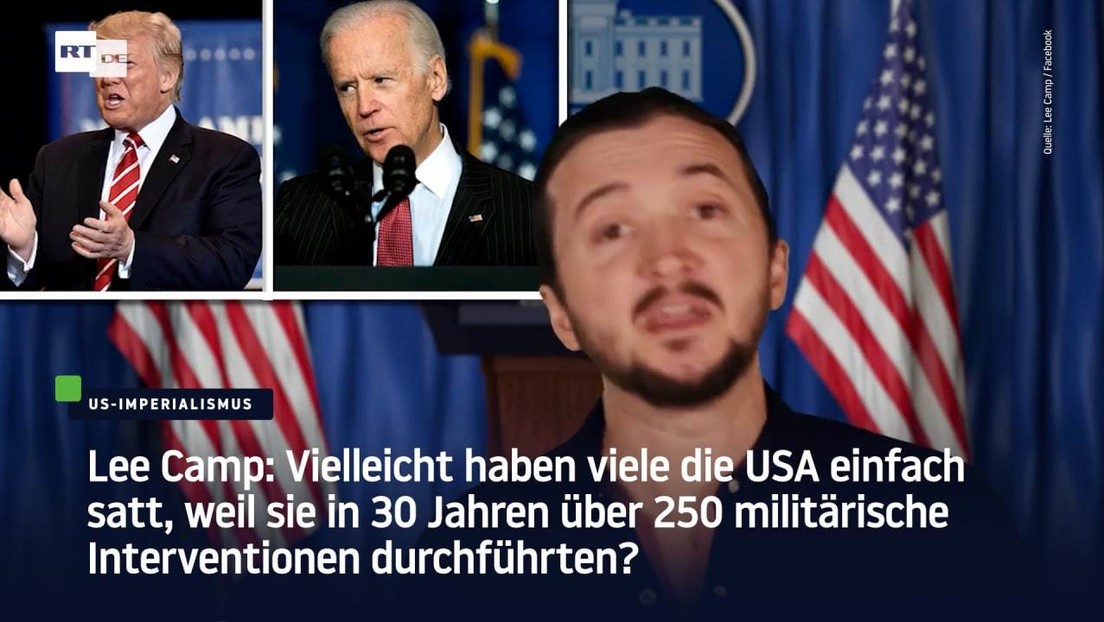 Lee Camp: Vielleicht haben viele die USA wegen 250 militärische ...