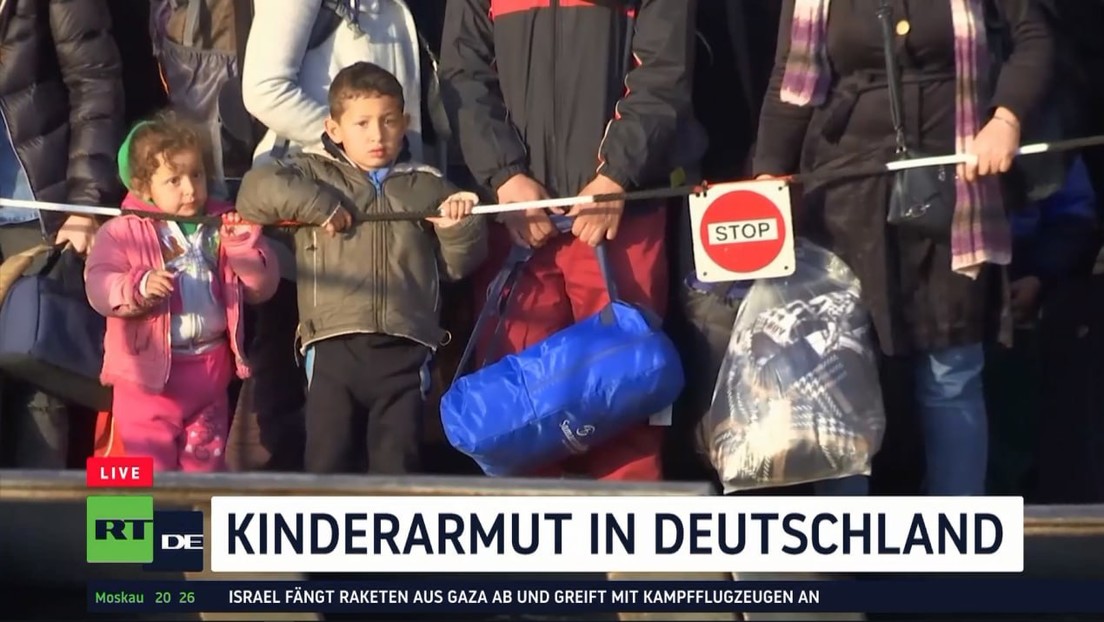 Kinderarmut in Deutschland deutlich angestiegen — RT DE