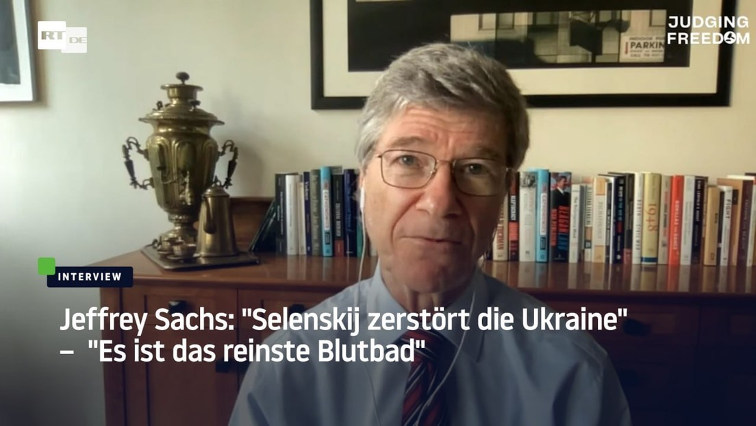 Jeffrey Sachs zum Ukraine-Krieg: "Es ist das reinste Blutbad" — RT DE