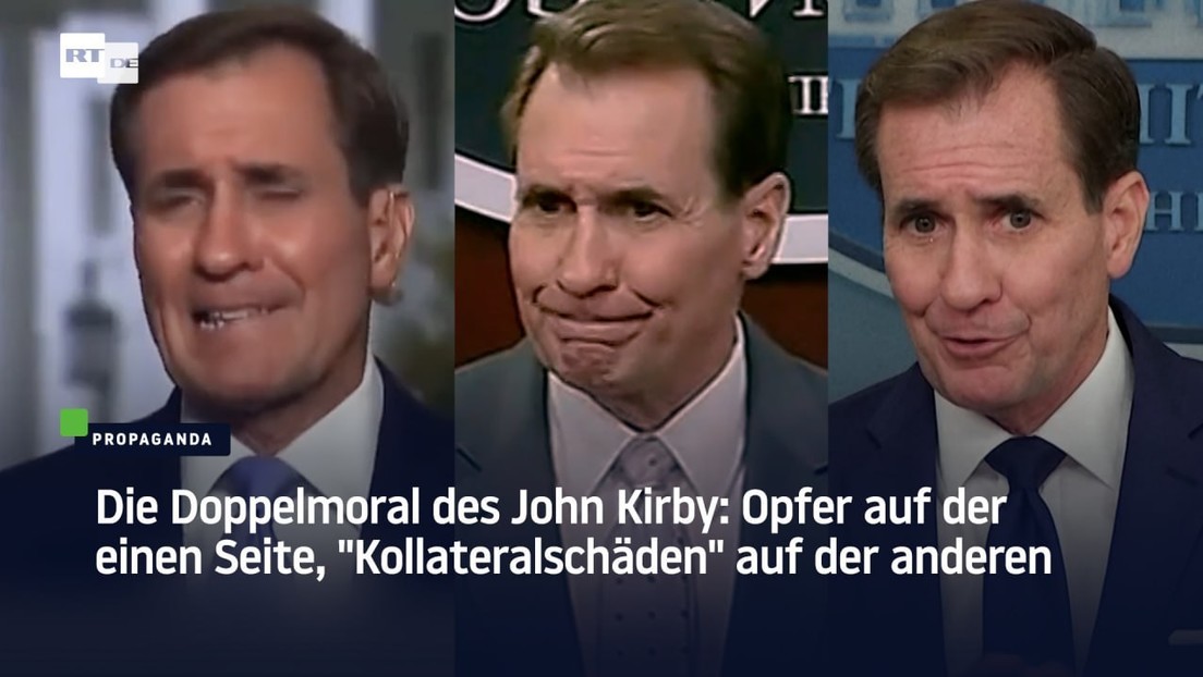 Die Doppelmoral des John Kirby: Opfer auf der einen Seite ...