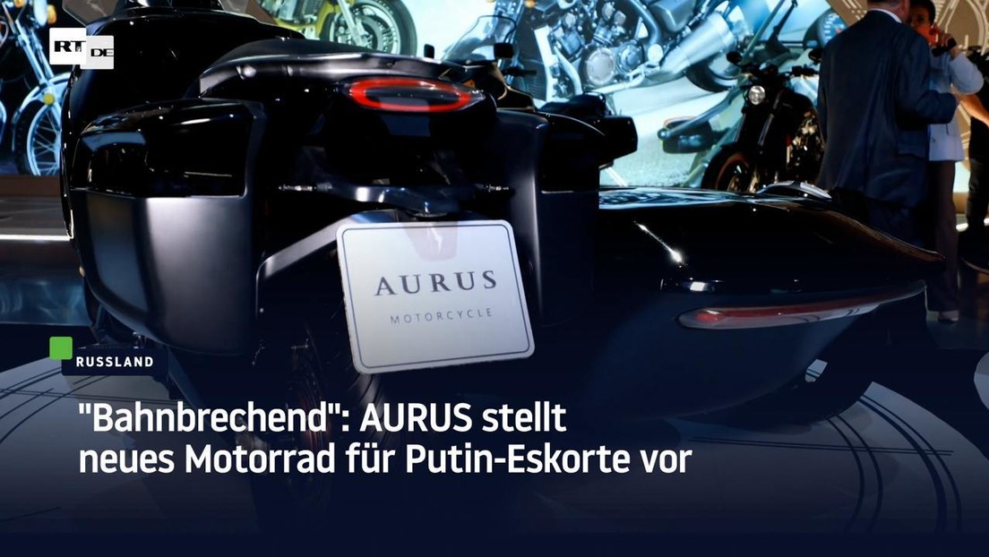 "Bahnbrechend": AURUS stellt neues Motorrad für Putin-Eskorte vor — RT DE