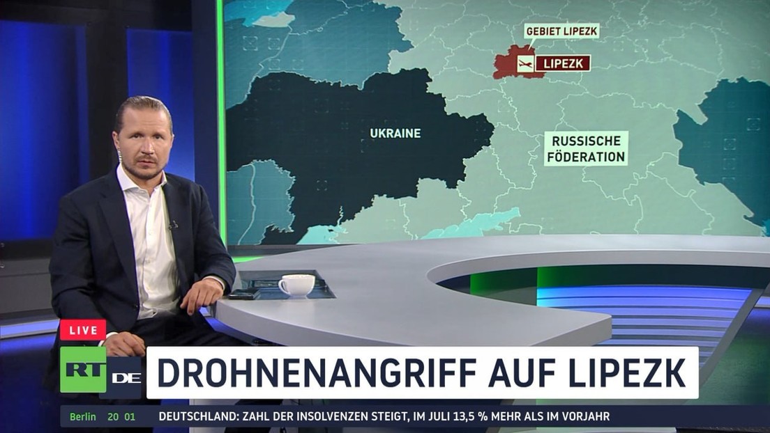 Russische Regionen Lipezk und Krim von ukrainischen Drohnen angegriffen ...