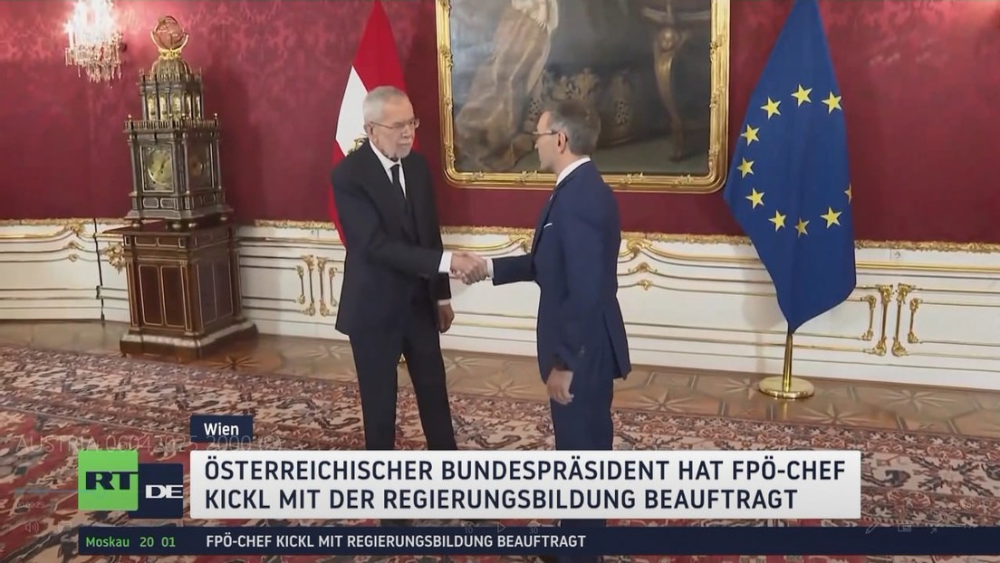 "Brandmauer" in Österreich gefallen: FPÖ mit Regierungsbildung beauftragt — RT DE